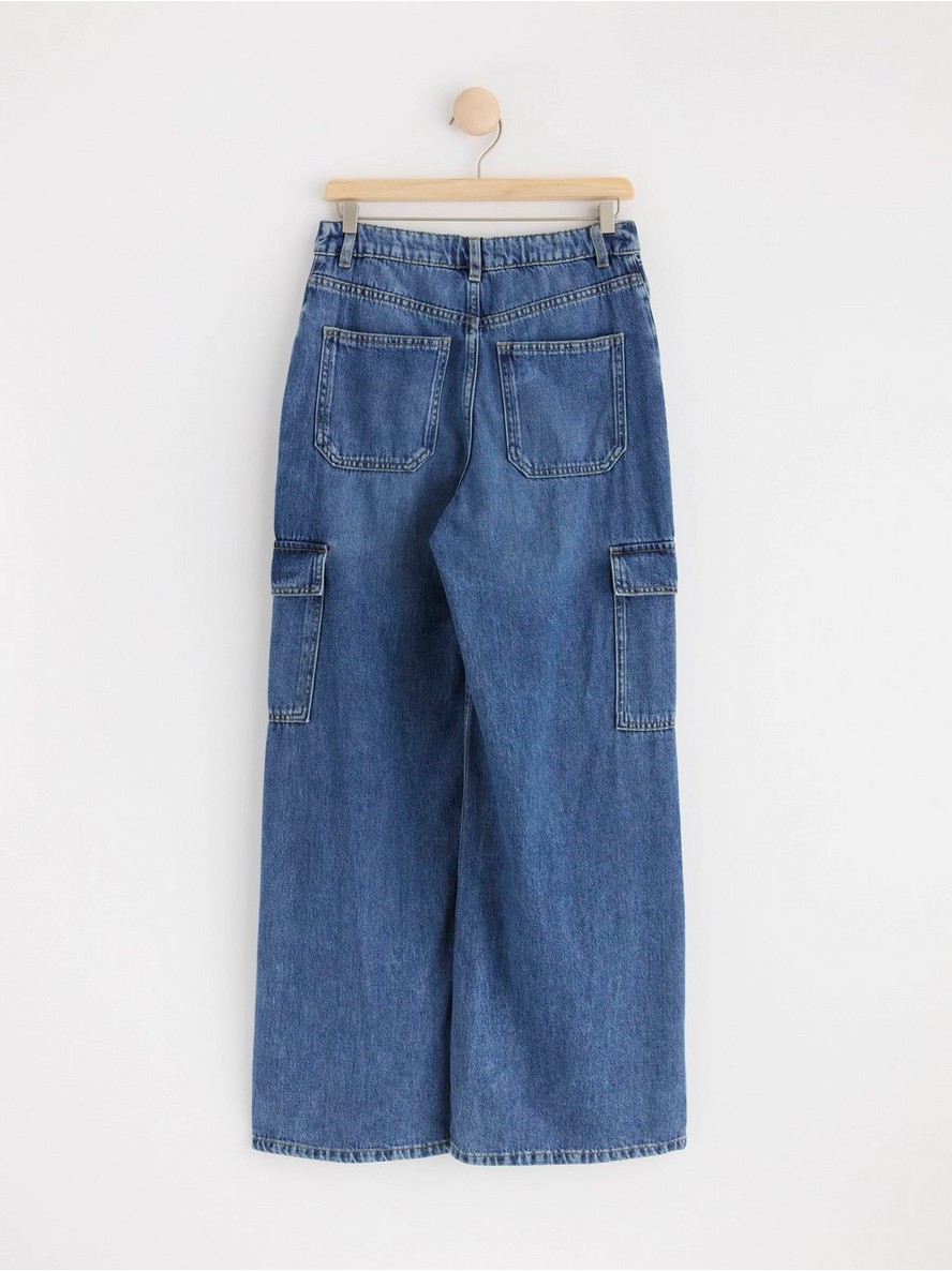 Pantalone - VIOLA Wide high waist cargo jeans - Lindex Online Shop Srbija Pantalone - VIOLA Wide high waist cargo jeans - Lindex Online Shop Srbija